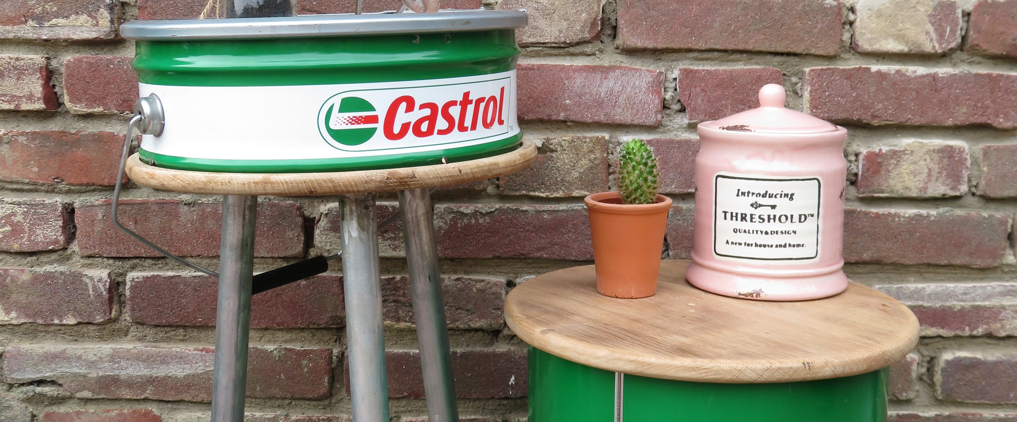CASTROL STOOL - Sustainable Furniture - Verantwoorde Meubels